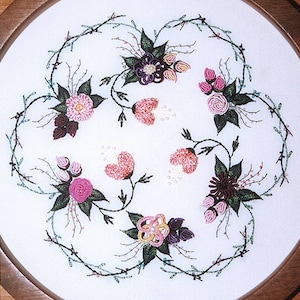 DK Designs Brazilian Embroidery-#3826 Dk's D-light -pattern With Fabric ...