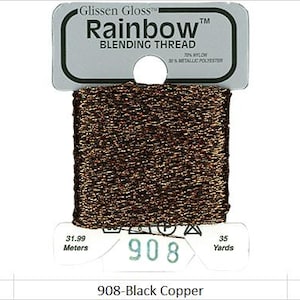 Glissen Gloss Rainbow Blending Thread - Choose Your Color - Etsy