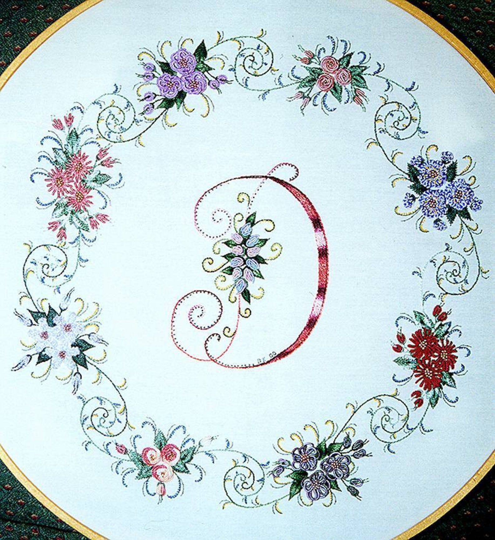 DK Designs Brazilian Embroidery3839 Monogramania-pattern | Etsy