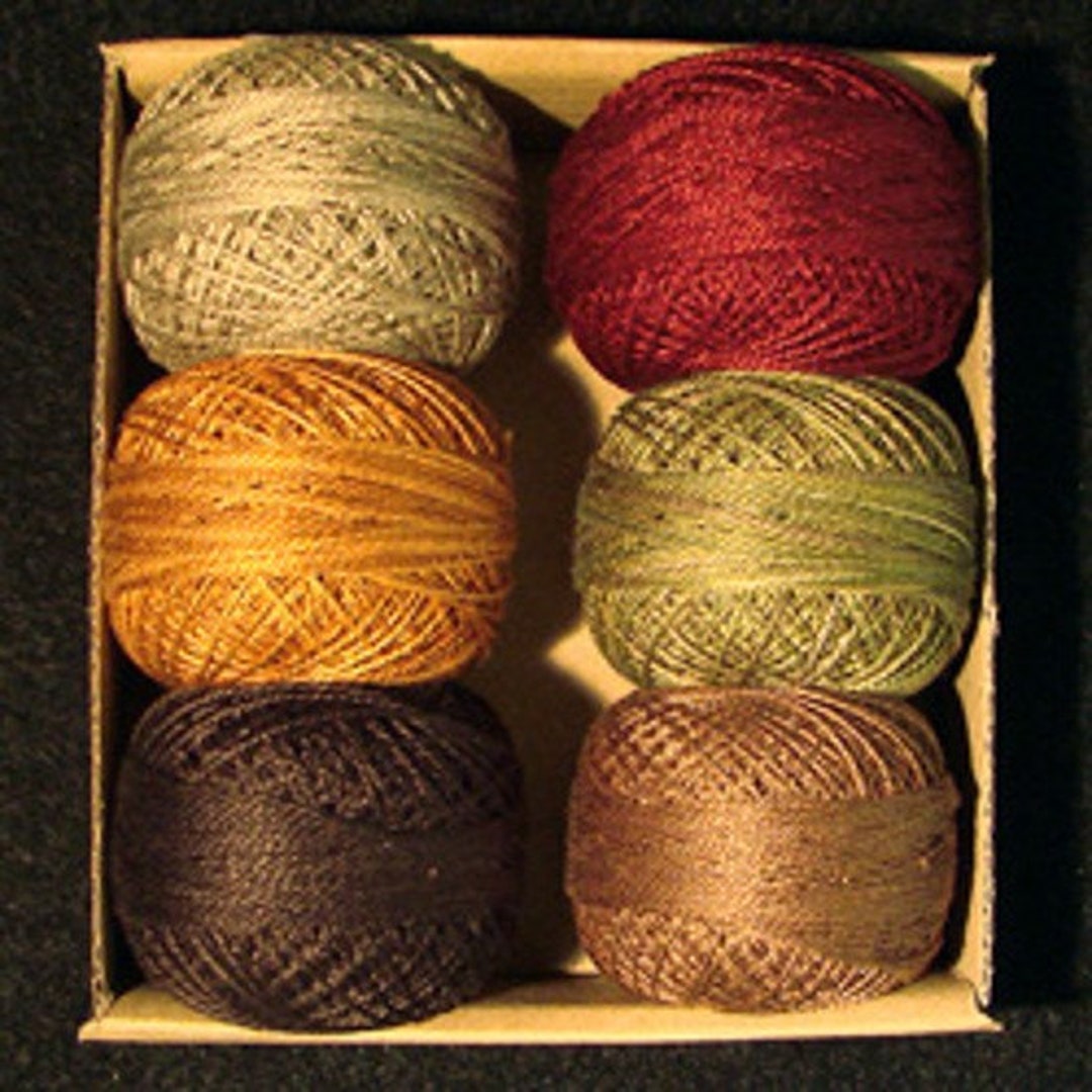 Wee Woolies 1 by Kathy Brown - Size 8 and 12 - Valdani Pearl Cotton ...