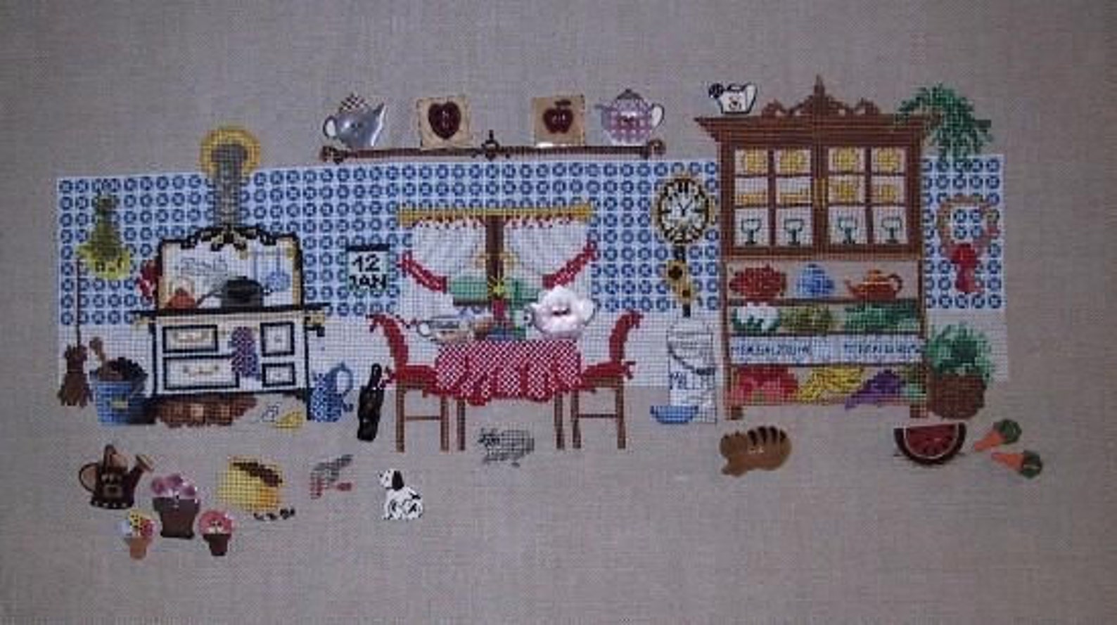 Chatelaine Design Country Kitchen Cross Stitch Pattern - Etsy