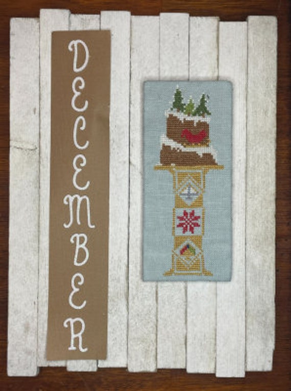 Aury TM Designs Quaker Birthday Cakes December Cross | Etsy