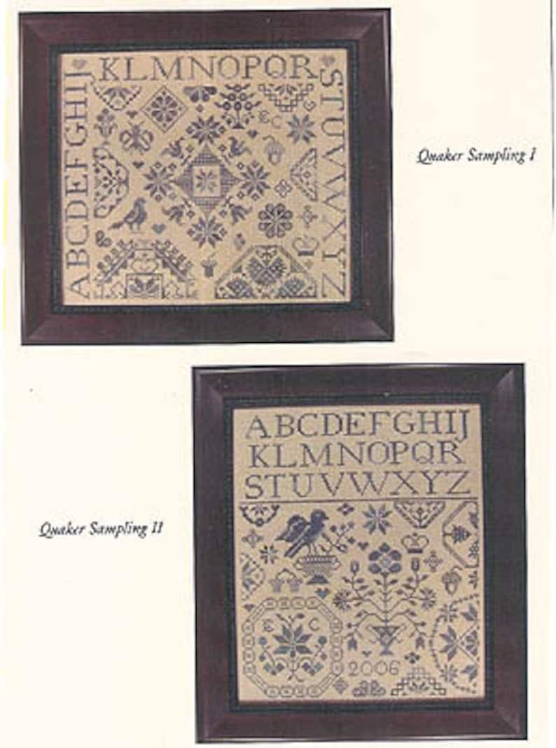 With My Needle Quaker Samplings Brand New Cross Stitch - Etsy