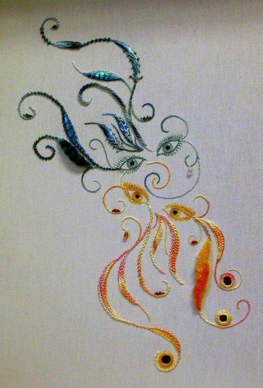 DK Designs Brazilian Embroidery- #3877 Solstice -pattern With Fabric ...