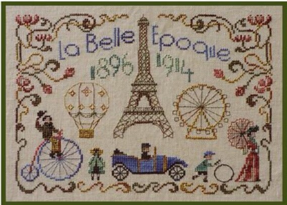 Filigram La Belle Epoque Cross Stitch Pattern - Etsy