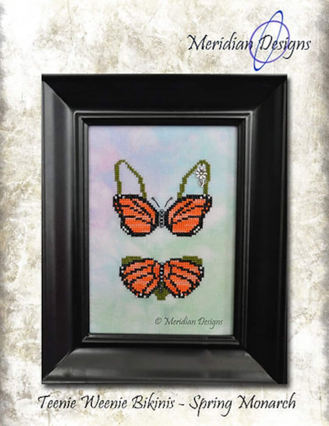 Meridian Designs - Teenie Weenie Bikinis - Spring Monarch (chart ...