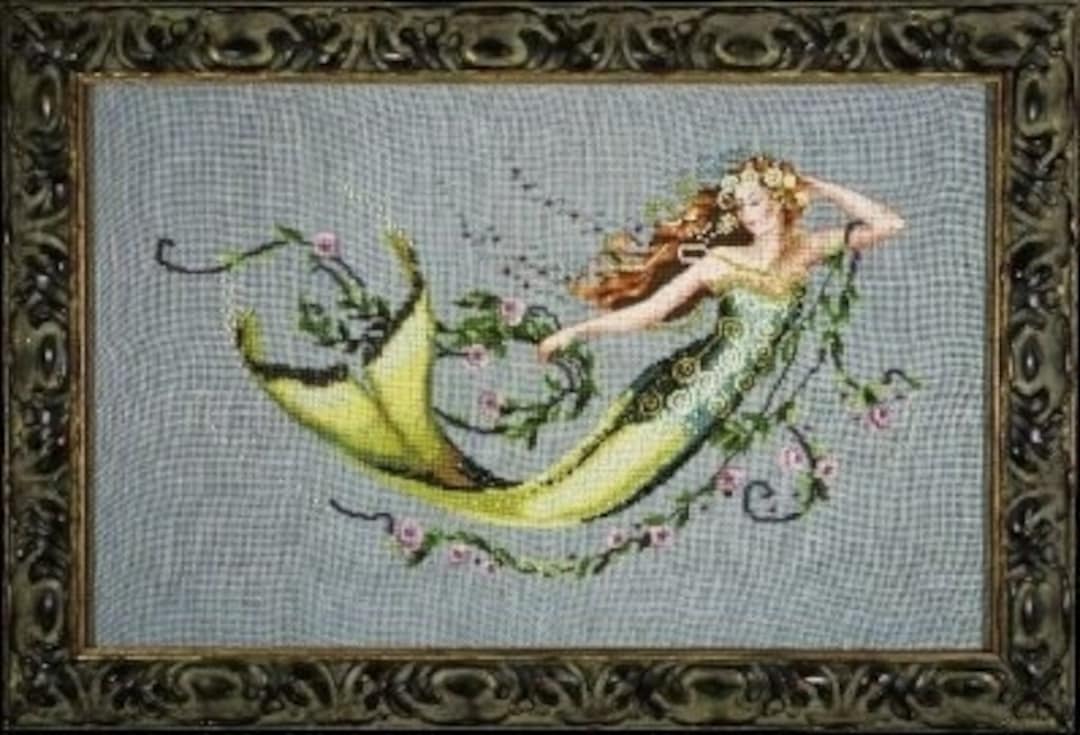 Emerald Mermaid Mirabilia Chart - Etsy