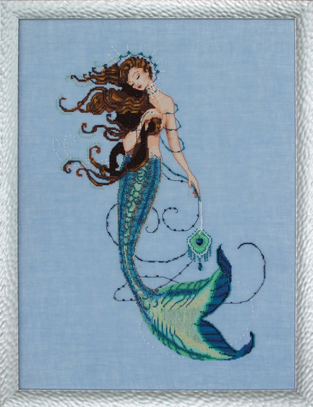 Renaissance Mermaid Mirabilia Chart and Embellishment Package Sold ...