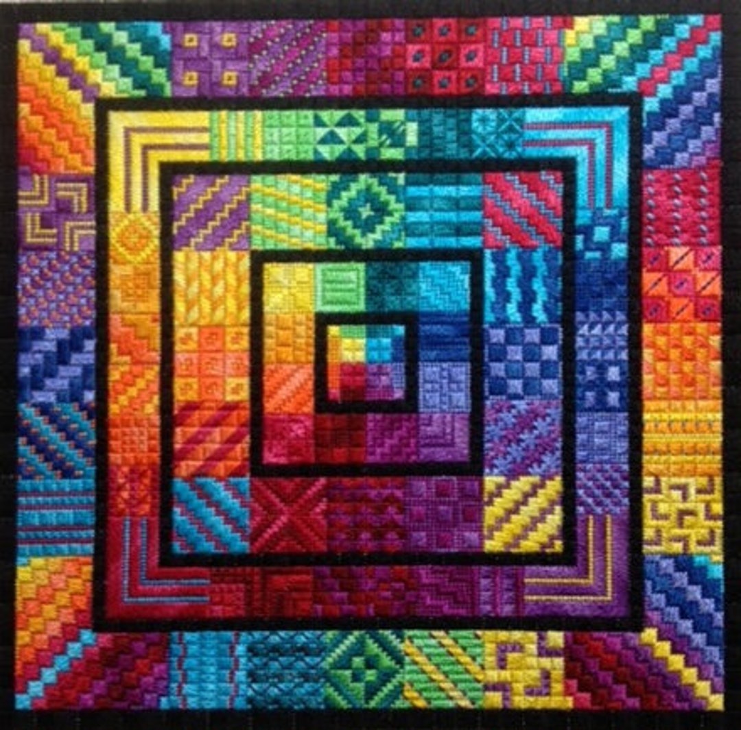 Needle Delights Originals - Around the Rainbow - Pattern And/or Kit - Etsy