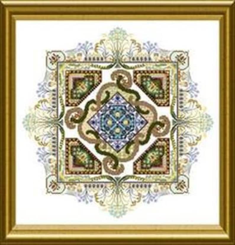 Chatelaine Design Autumn Knotgarden Cross Stitch Pattern - Etsy