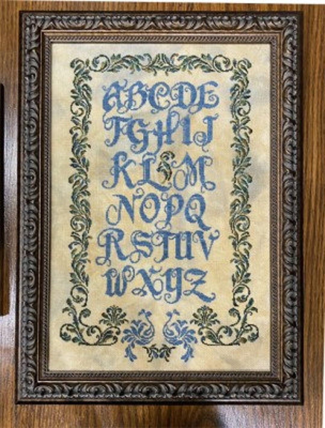 Keslyn's Elegant Alphabet Cross Stitch Pattern - Etsy