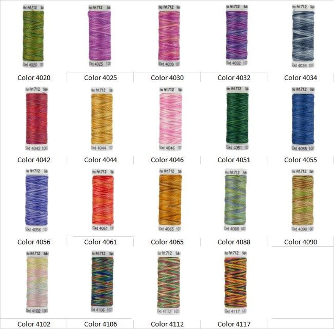 Sulky Threads 12 Wt. Petites Cotton Thread - Colors 4020-4117 - Choose ...