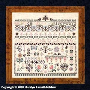 Filigram Garden Colors Cross Stitch Pattern - Etsy