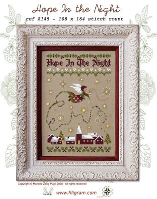 Filigram - Hope in the Night - Cross Stitch Pattern - Etsy