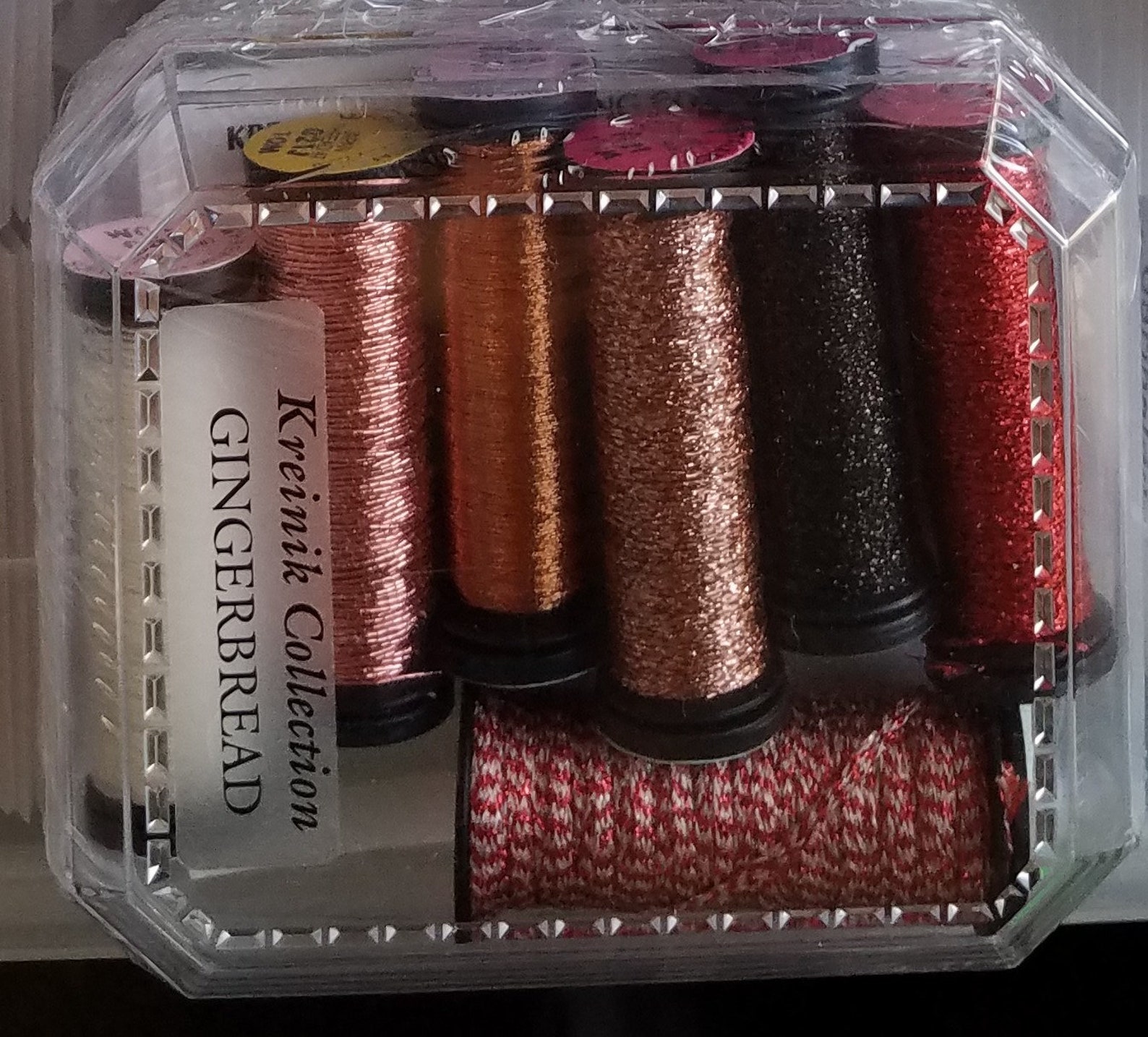 Kreinik Metallic Threads Gingerbread Metallic Gift - Etsy