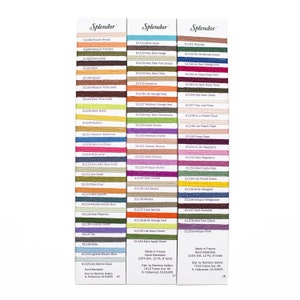 Rainbow Gallery Threads - Splendor Silk Floss/thread - S800-S872 ...