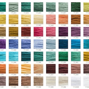 DMC Floss Six Strand 893-996 choose Color - Etsy