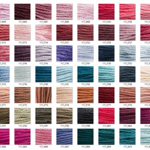 DMC Floss Six Strand 893-996 choose Color - Etsy