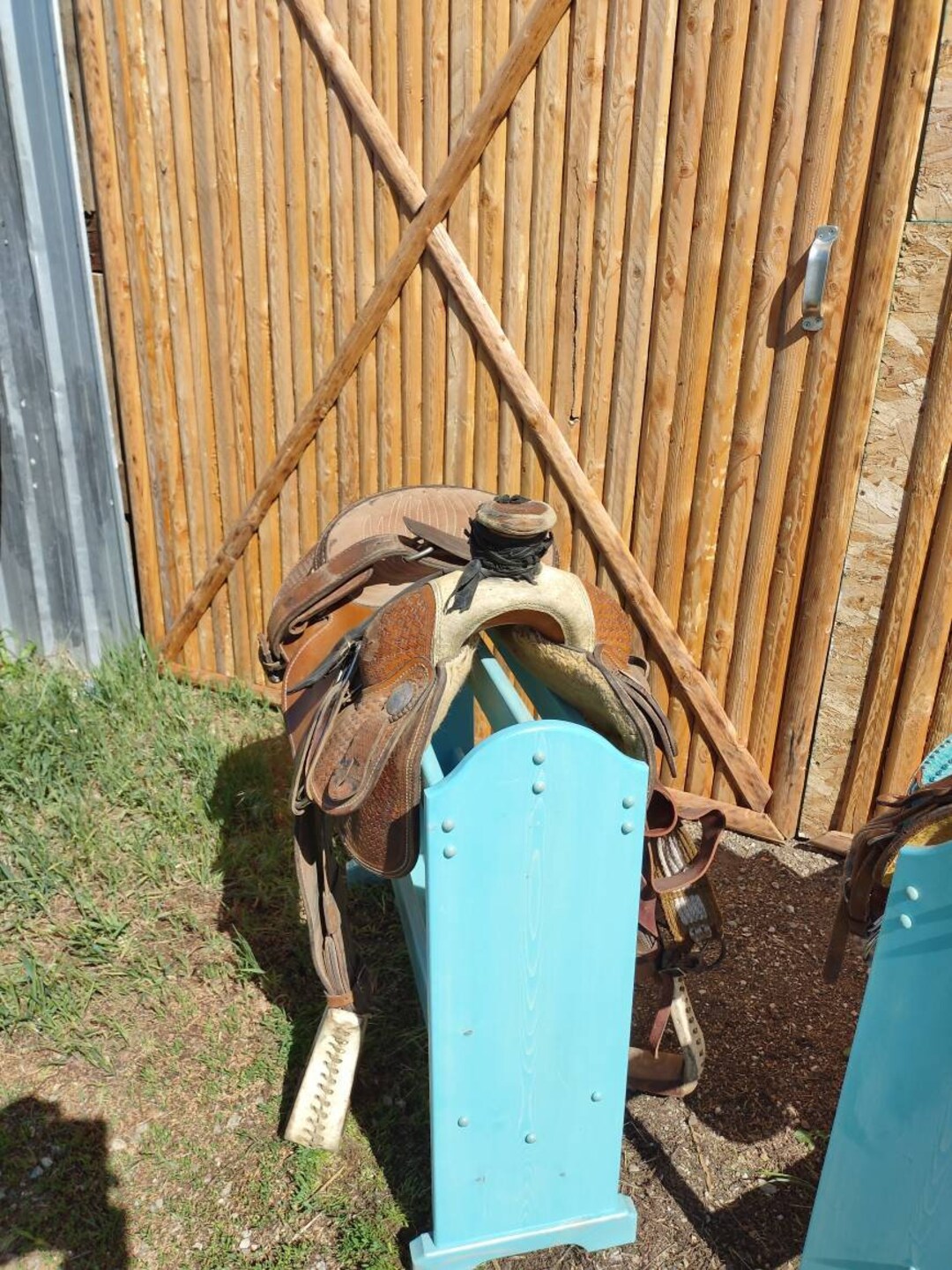 Aqua Stain Free Standing Saddle Stand Rack With Tray Made in the USA - Etsy