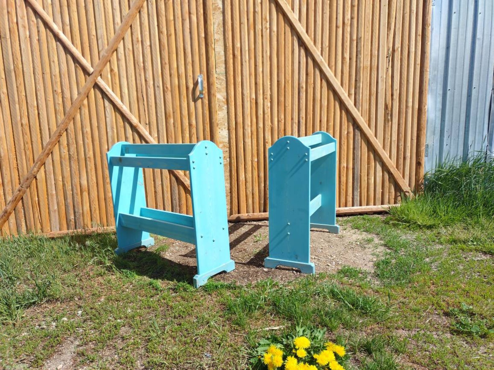 Aqua Stain Free Standing Saddle Stand Rack With Tray Ready to - Etsy