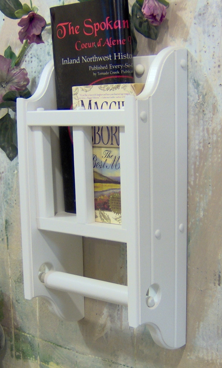 White Space Saver One Roll Book and Literature Holder - Etsy