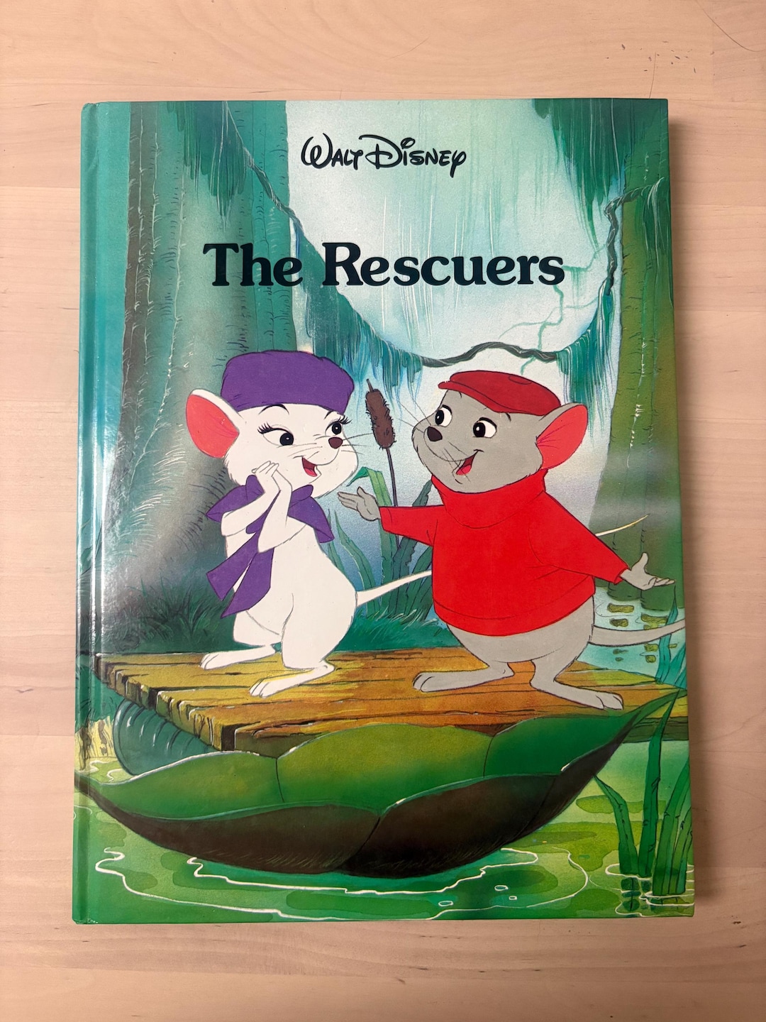 The Rescuers - Walt Disney - (hardcover) Vintage Book 1989 - Etsy