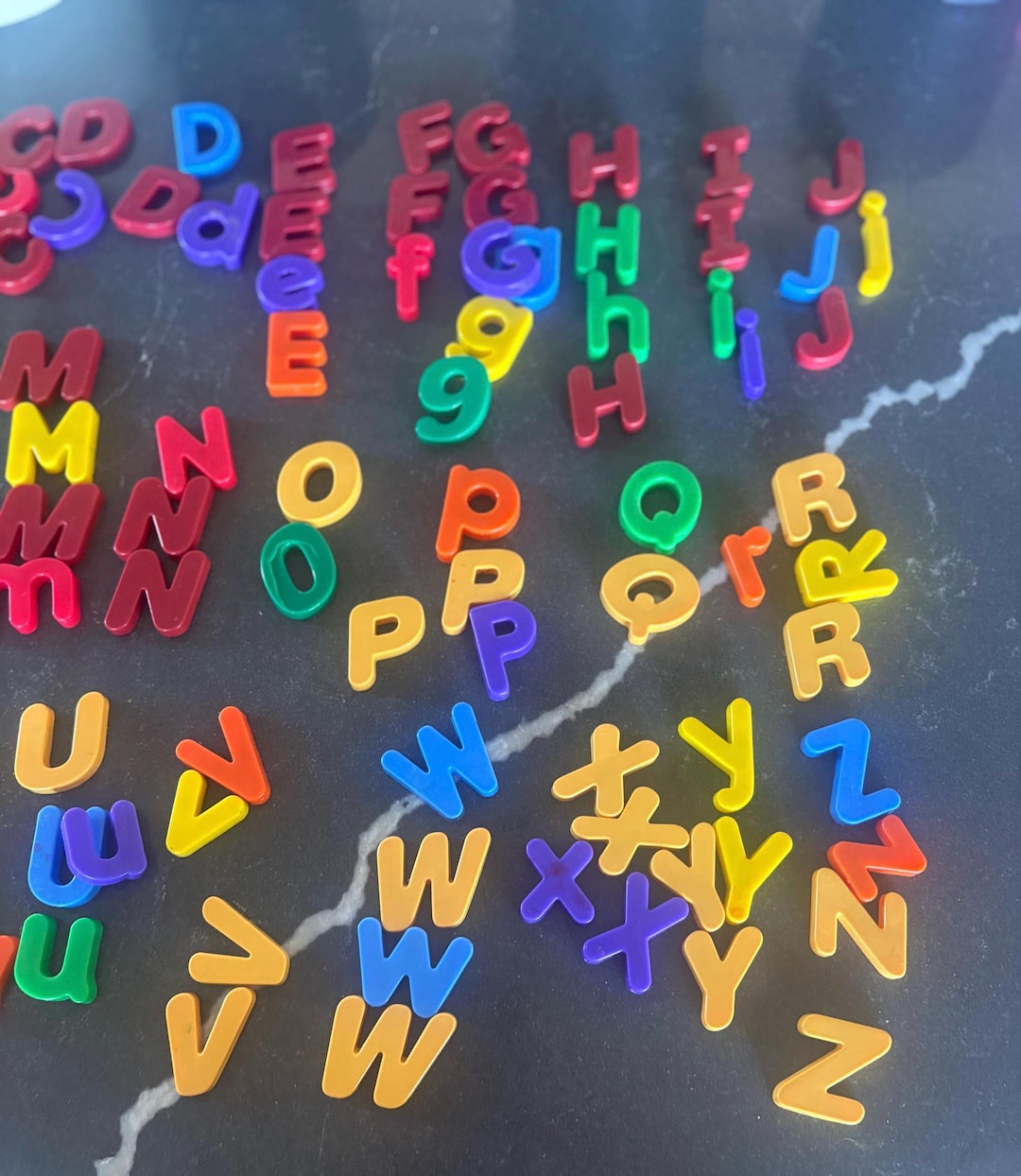 LARGE Lot of Alphabet Magnetic Letters and Numbers | From Early 2000s ...