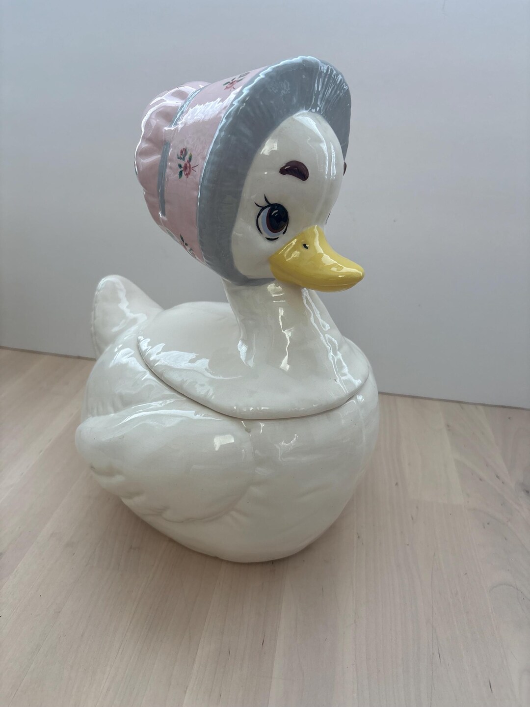 Vintage Mother Goose Cookie Jar - Etsy