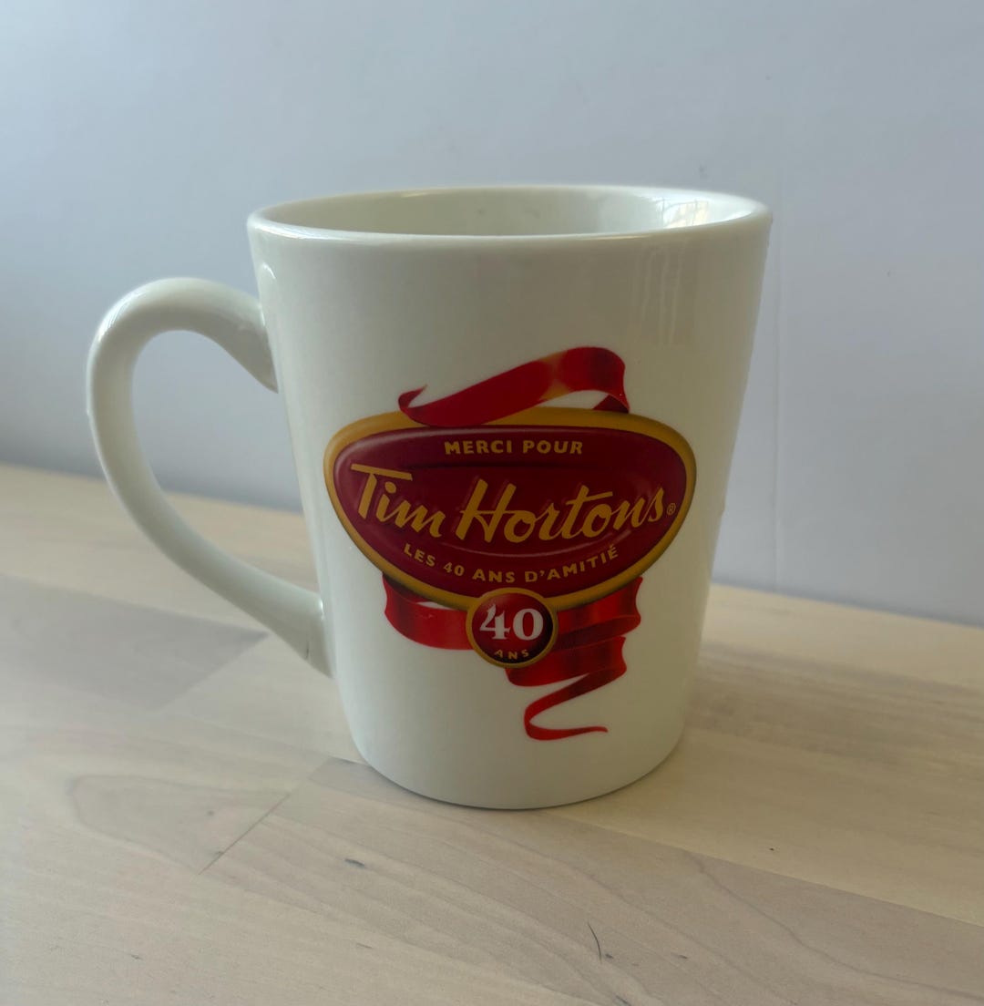 Tim Hortons 40th Anniversary Mug, Tims Mug #004 Limited Edition 2004 - Etsy