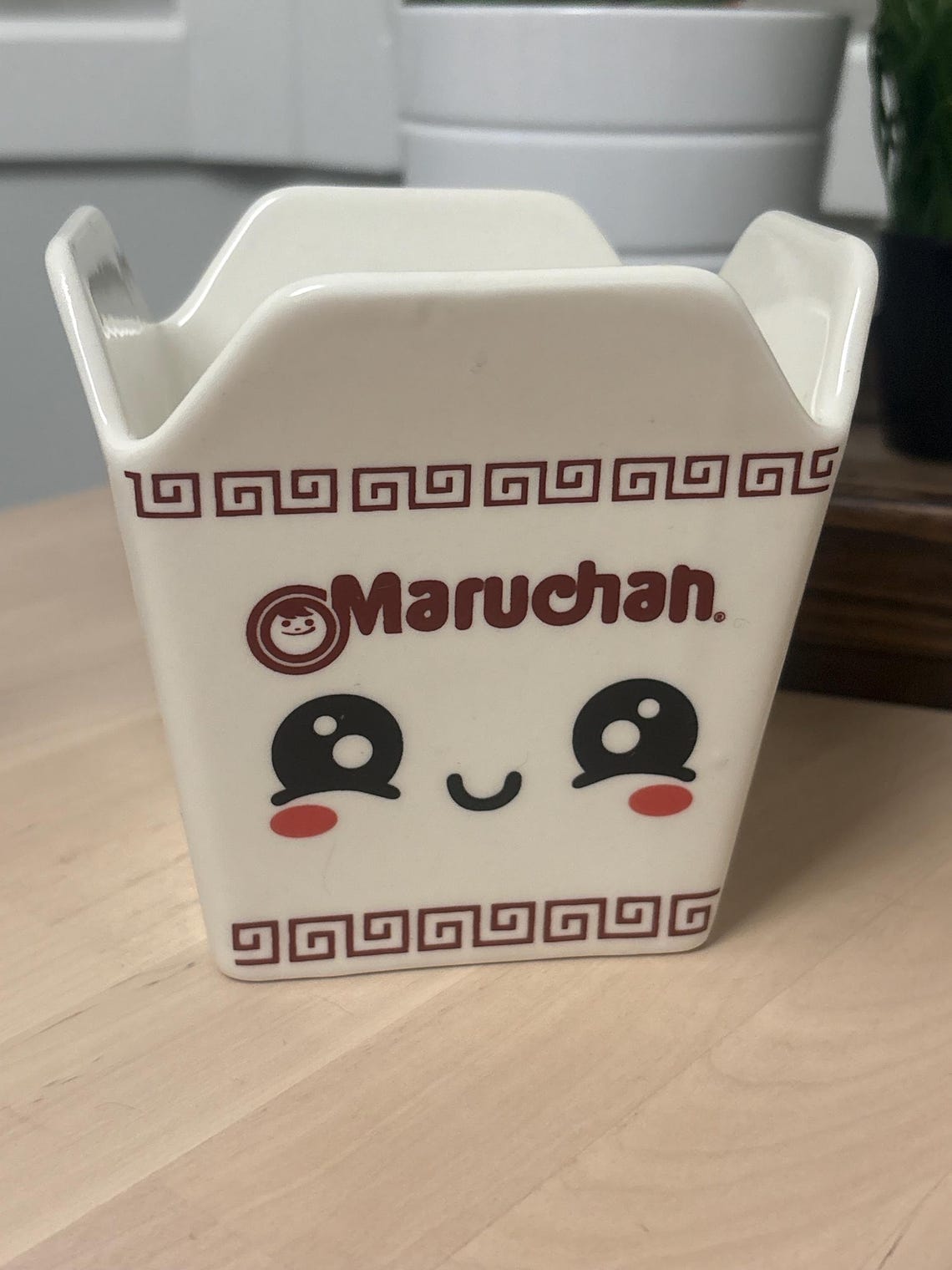 Maruchen Ramen Ceramic Take Out Box Bowl Mad Engine Nevelty Kitch - Etsy