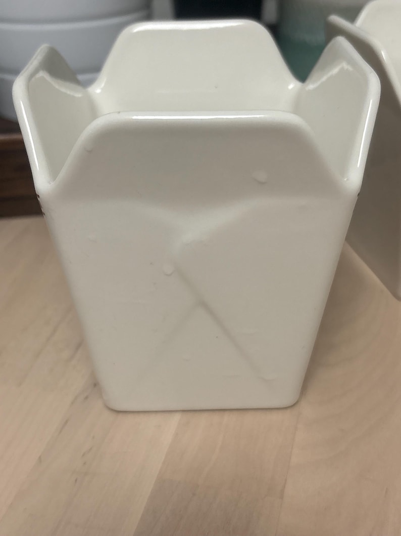 Maruchen Ramen Ceramic Take Out Box Bowl Mad Engine Nevelty Kitch - Etsy