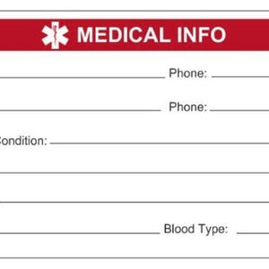 Personalized Stainless Steel Round Medical ID Necklace Pendant With ...