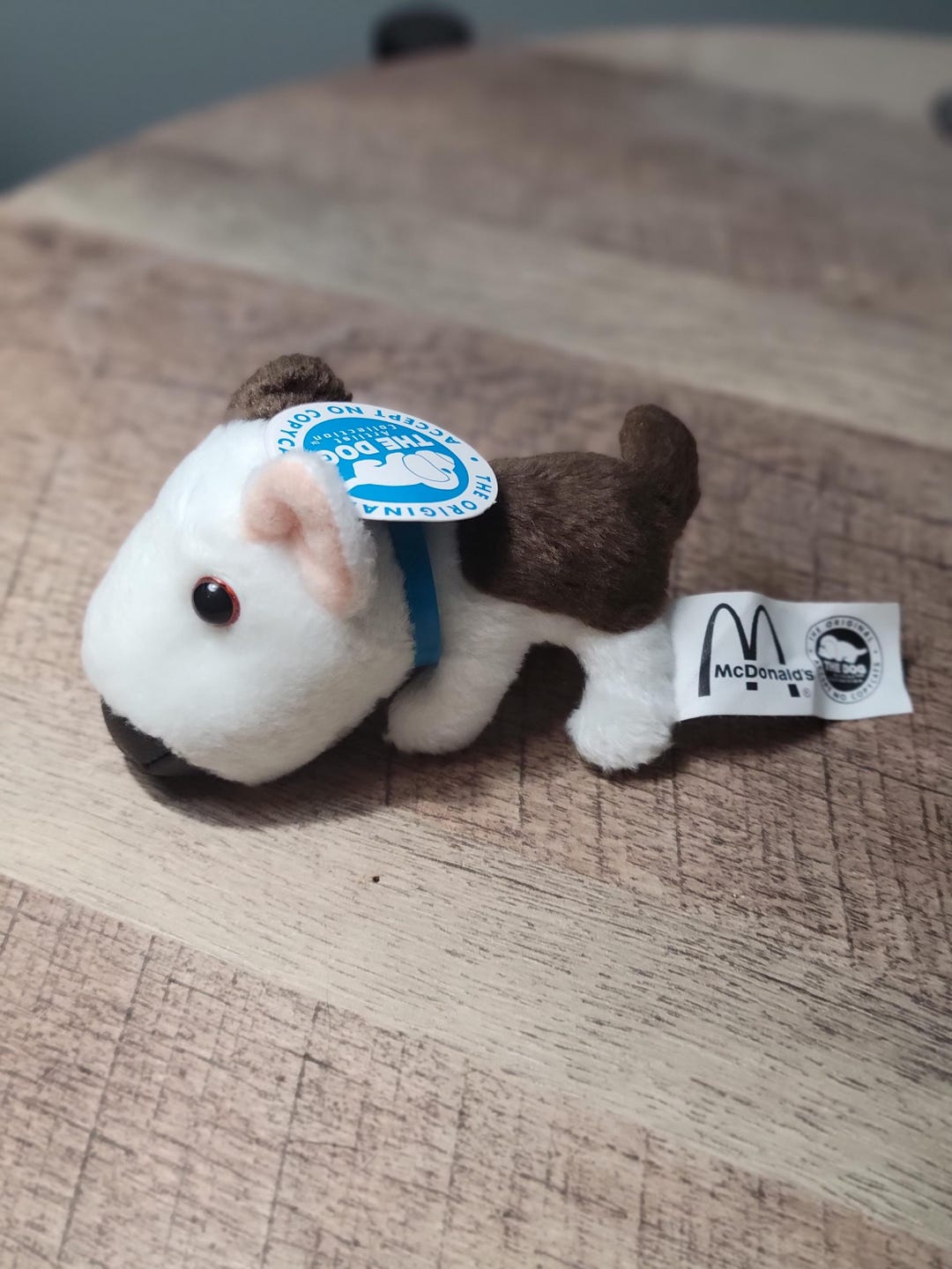 Mcdonald's the Dog Bull Terrier Plush Kids Meal Toy 2003-2004 - Etsy
