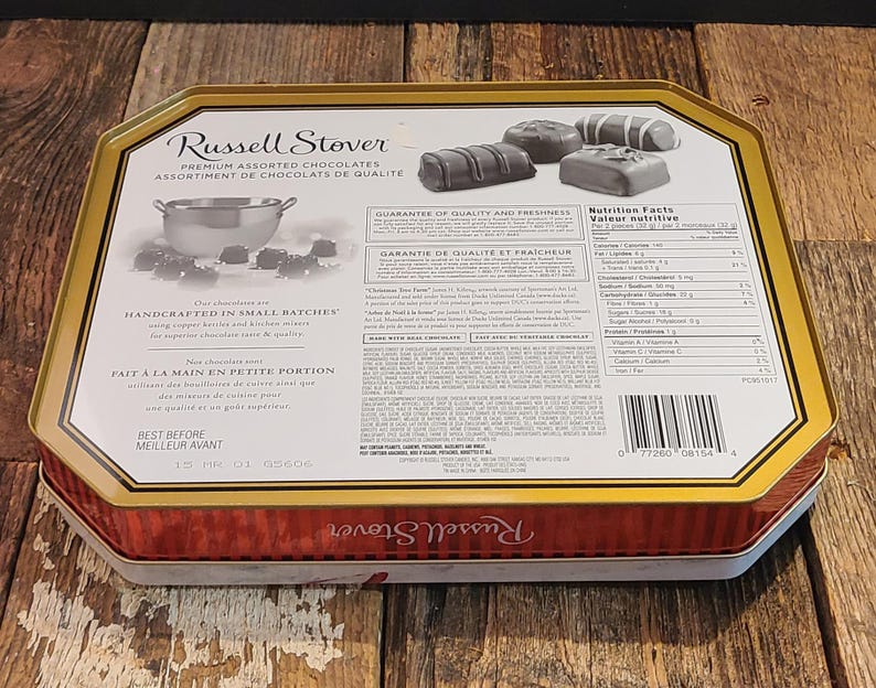 Russell Stover Collectable Tin - Etsy
