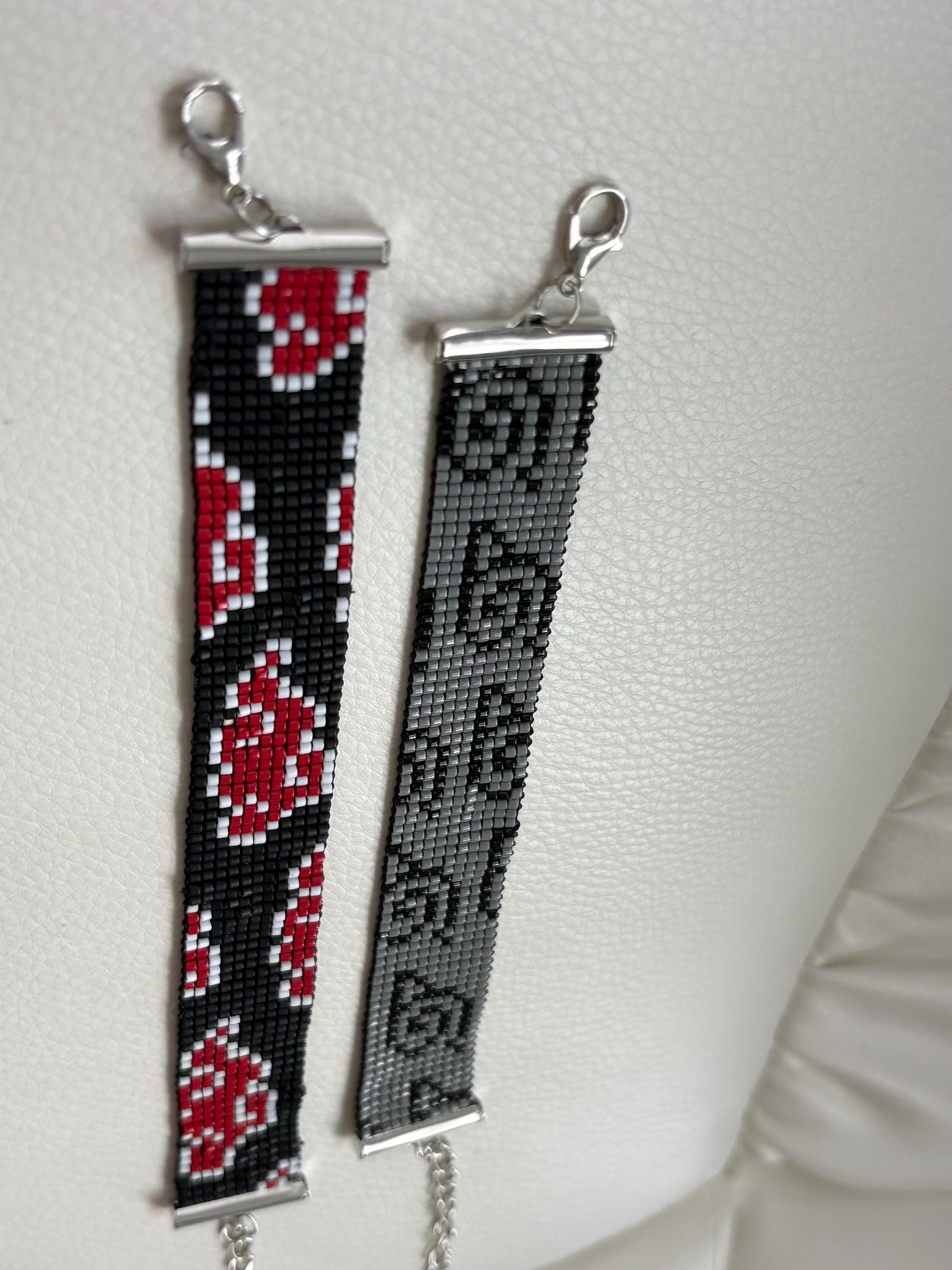 Naruto Bracelet Bundle – Leaf Village & Akatsuki Beaded Bracelets - Etsy