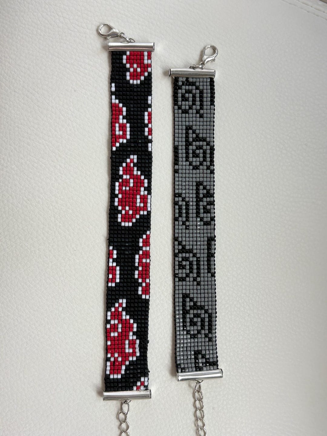 Naruto Bracelet Bundle – Leaf Village & Akatsuki Beaded Bracelets - Etsy