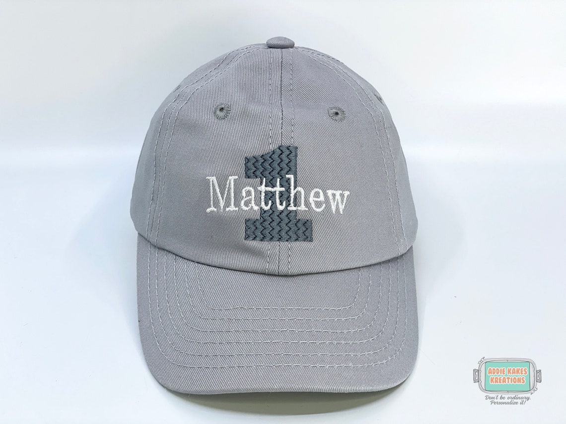 Personalized Birthday Baseball Cap First Birthday Baseball - Etsy