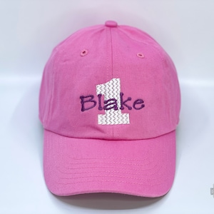Personalized Birthday Baseball Cap - First Birthday Baseball Cap - Baby ...