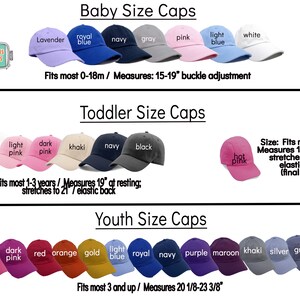 Personalized Baby or Toddler Baseball Cap - Etsy