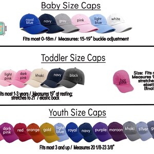 Personalized Baby or Toddler Baseball Cap - Etsy