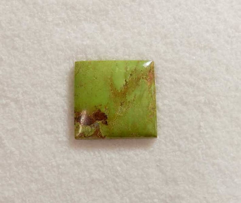 Australian Gaspeite Natural Large Square Designer Cabochon by Holey ...