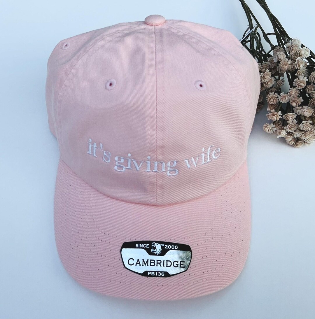 Custom Embroidered Baseball Cap Personalized Dad Hat Monochromatic ...
