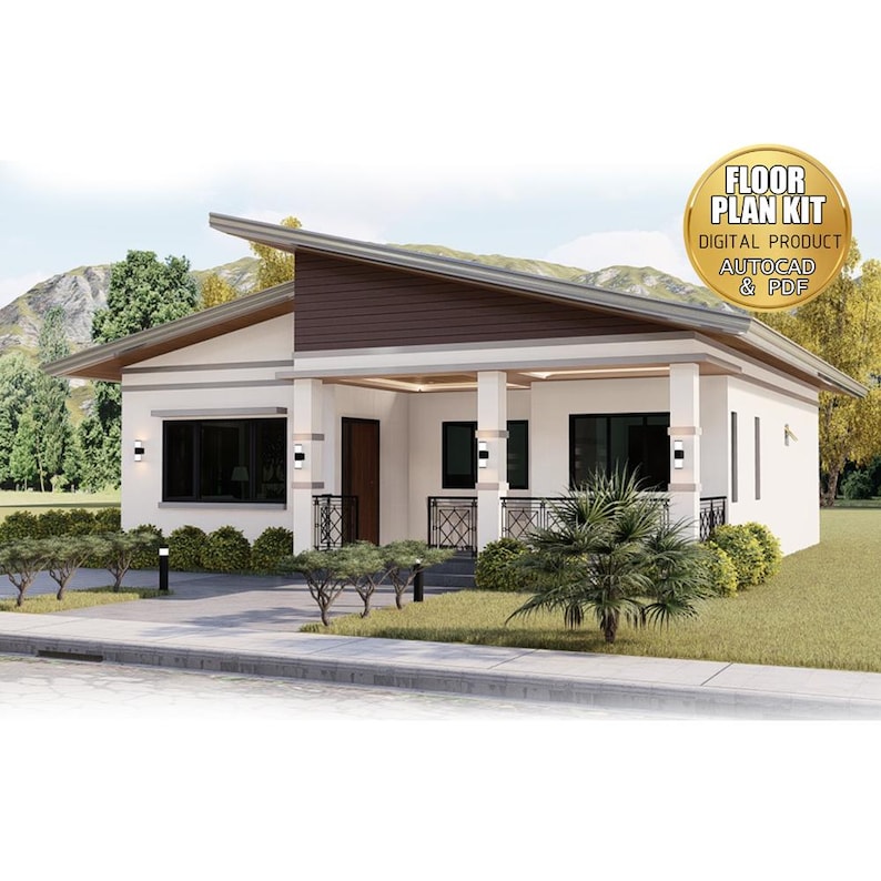 4 Bedroom | 10 X 10 Meters | HOUSE DESIGN IDEAS | Floor Plan and ...