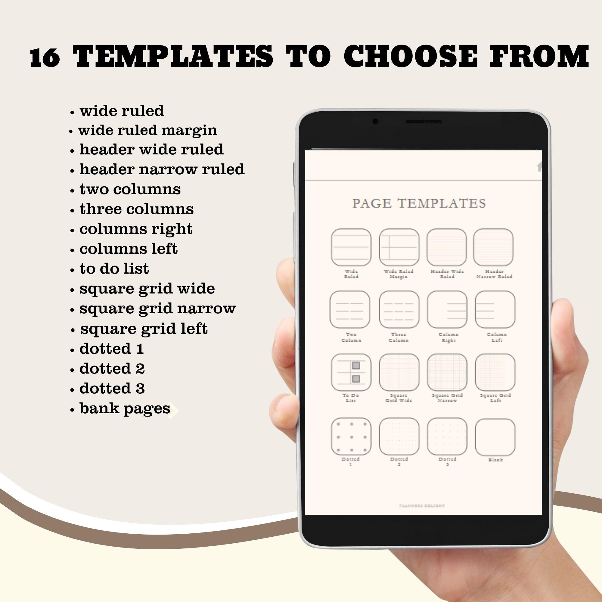 Minimalist Digital Daily Planner, Goodnotes Template, Productivity ...