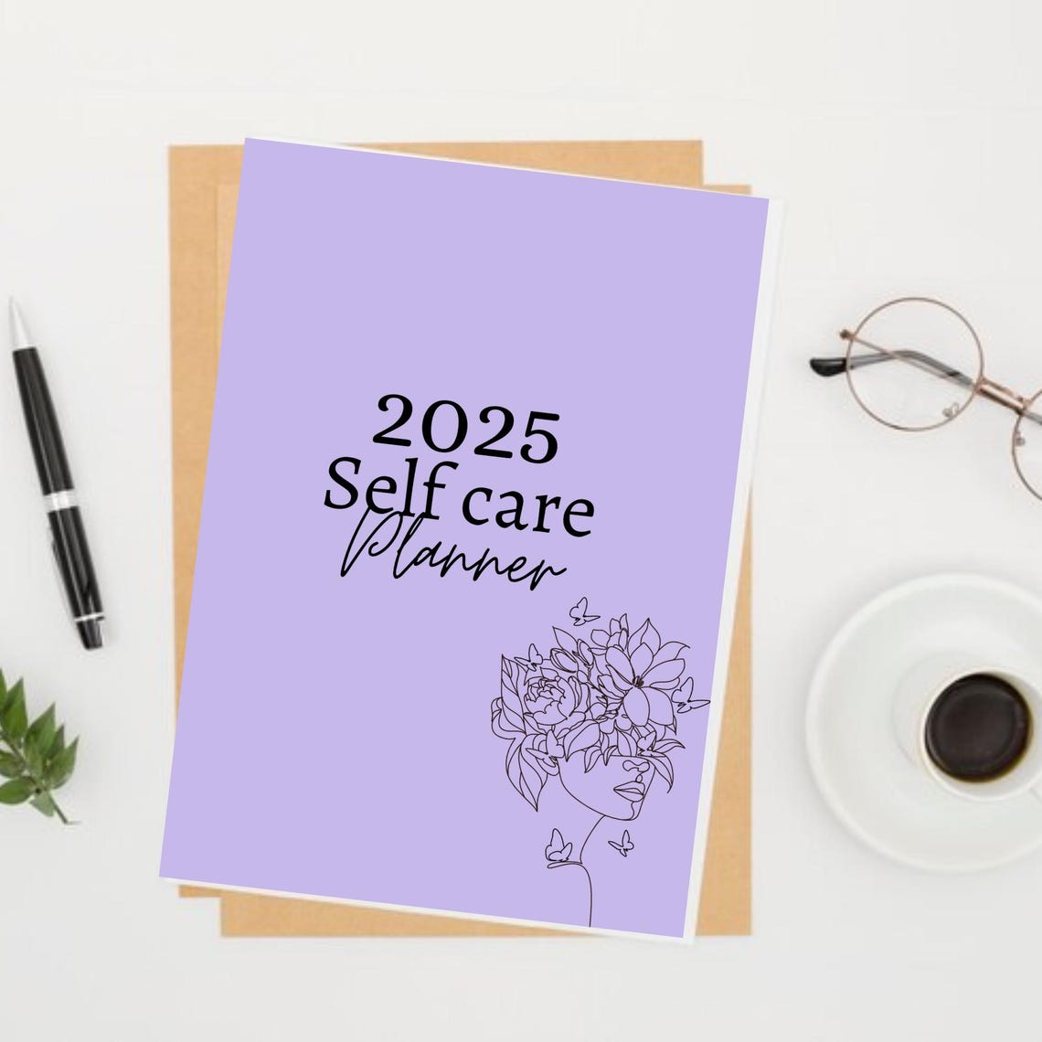 Editable 2025 Self Care Planner, Digital Weekly Planner, Canva Template ...