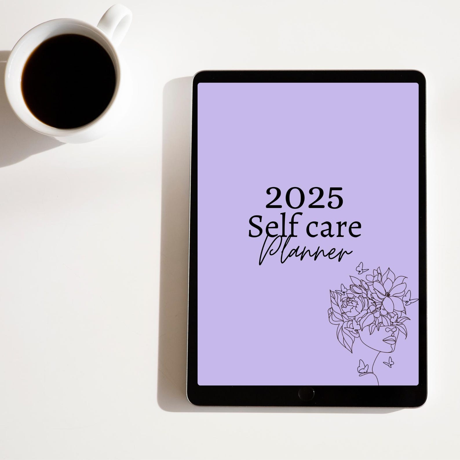 Editable 2025 Self Care Planner, Digital Weekly Planner, Canva Template ...