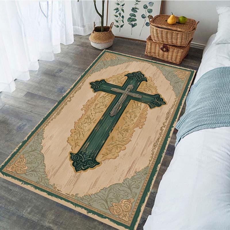Custom Christian Mat, Christian Gift, Christian Prayer Rug, Personalize ...