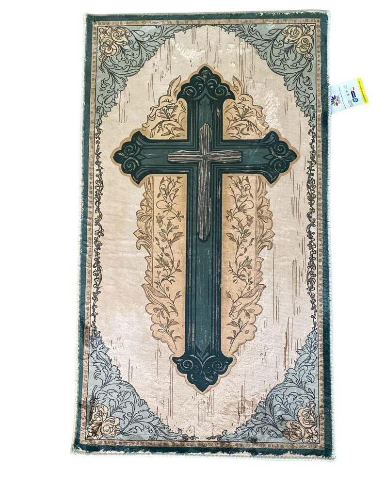 Custom Christian Mat, Christian Gift, Christian Prayer Rug, Personalize ...