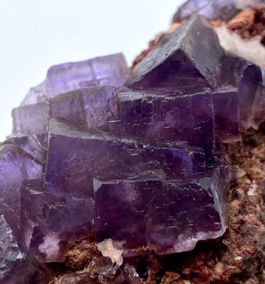 176 Gram Unique Cubic Fluorite Crystal Specimen From Pakistan - Etsy