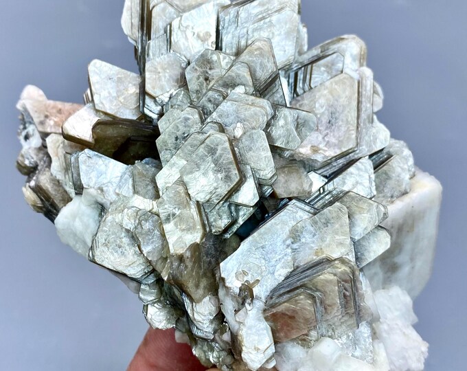 392 Gram Unique Star Mica With Feldspar Crystal Specimen From Pakistan ...